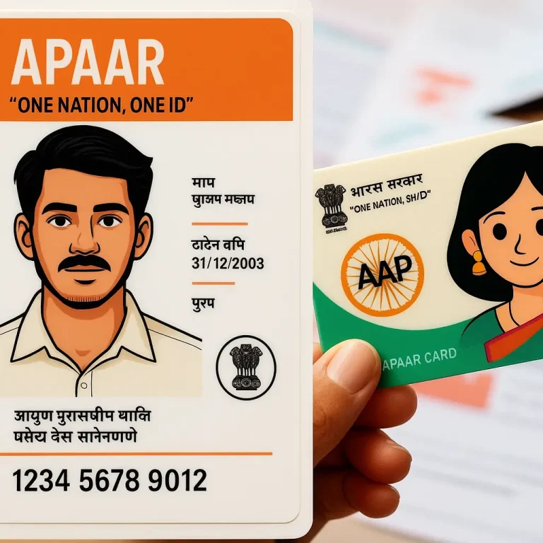 APAAR ID Card Download Consent Form, Registration, Login Benefits